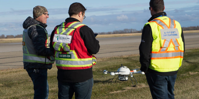 Red Deer airport using drones for runway inspections – Red D ...